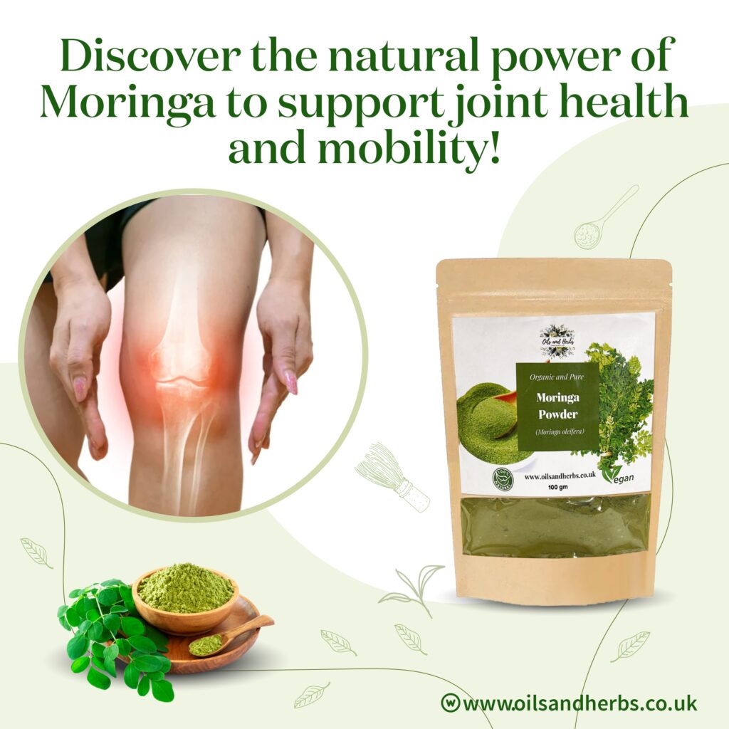 Green Moringa Powder-100% Natural and Organic – Oils and Herbs UK